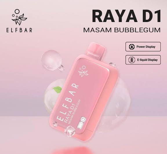 Elfbar Raya D1 Disposable Vape – VapeX