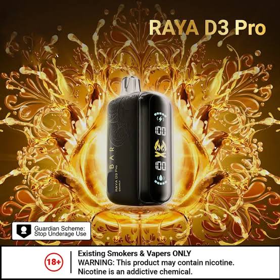 Elfbar Raya D3 Pro 30K Vape – 30000 Puffs Rechargeable Disposable with ...